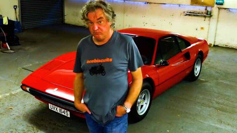 Ferrari 308, la Rossa di James May in vendita: il prezzo - Video